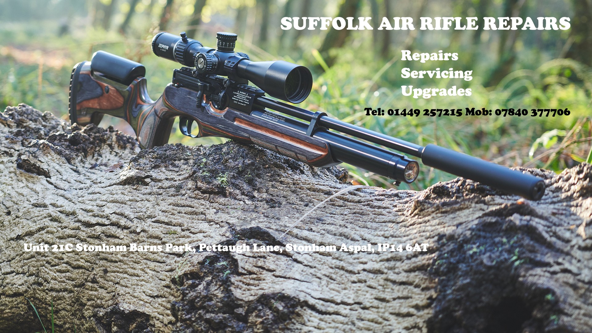 Suffolk Air Rifle Repairs - BASC Trade Directory